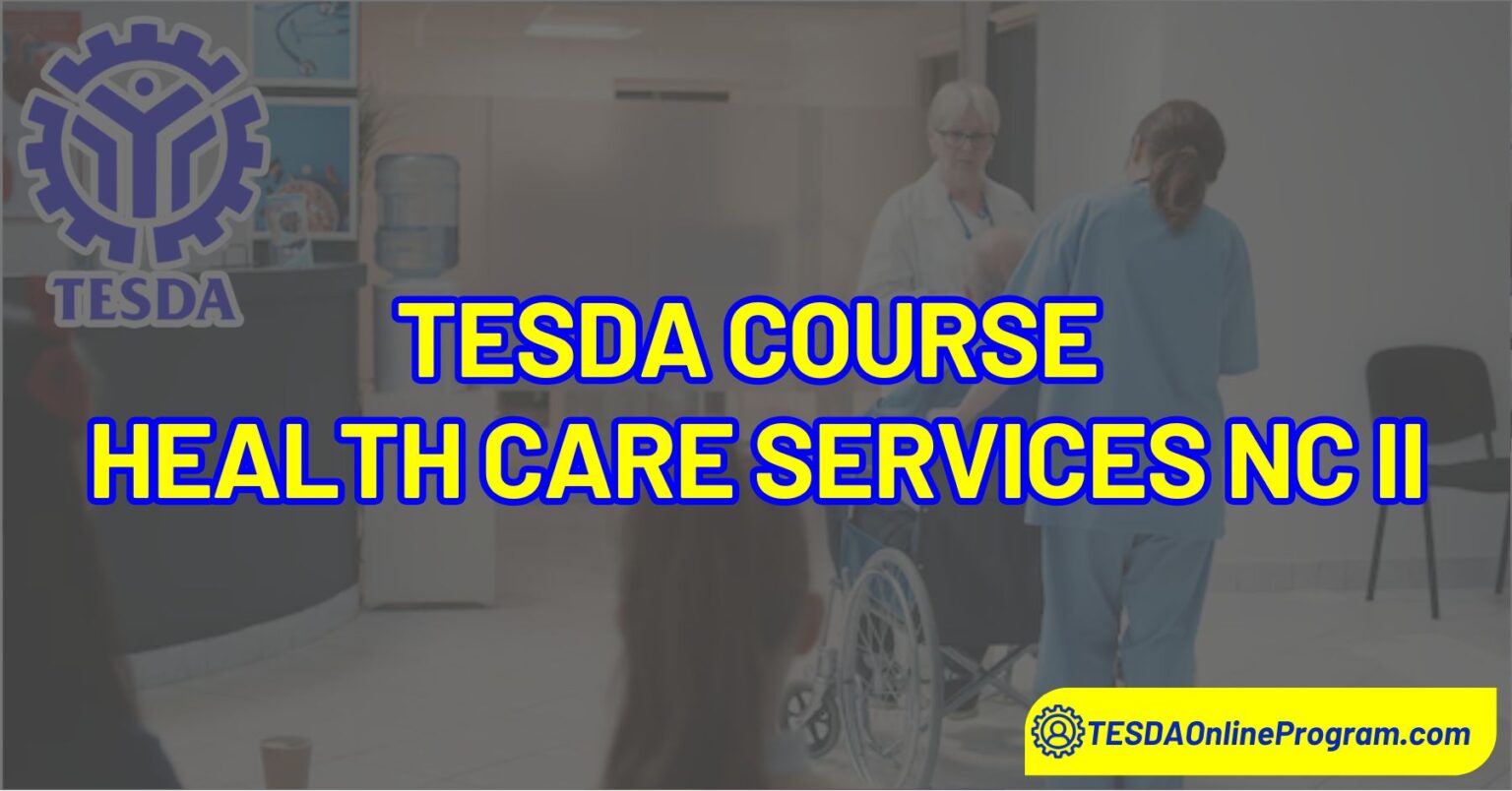 TESDA Health Care Services NC II Course - TESDA Online Program TESDA Health Care Services NC II Course - TESDA Online Program