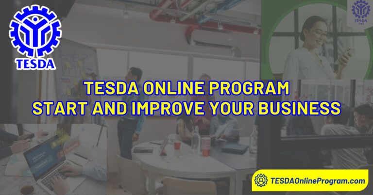 TESDA Entrepreneurship Online Courses - TESDA Online Program