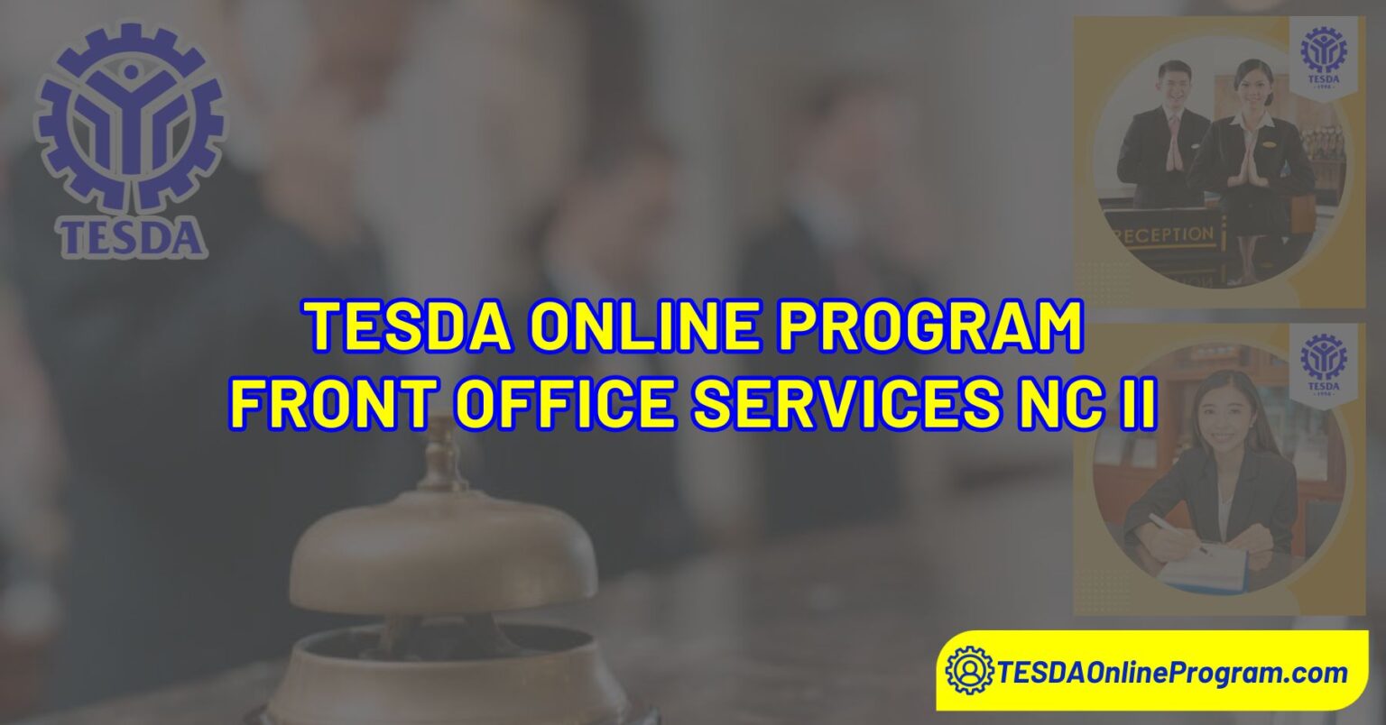 TESDA Tourism Online Courses - TESDA Online Program