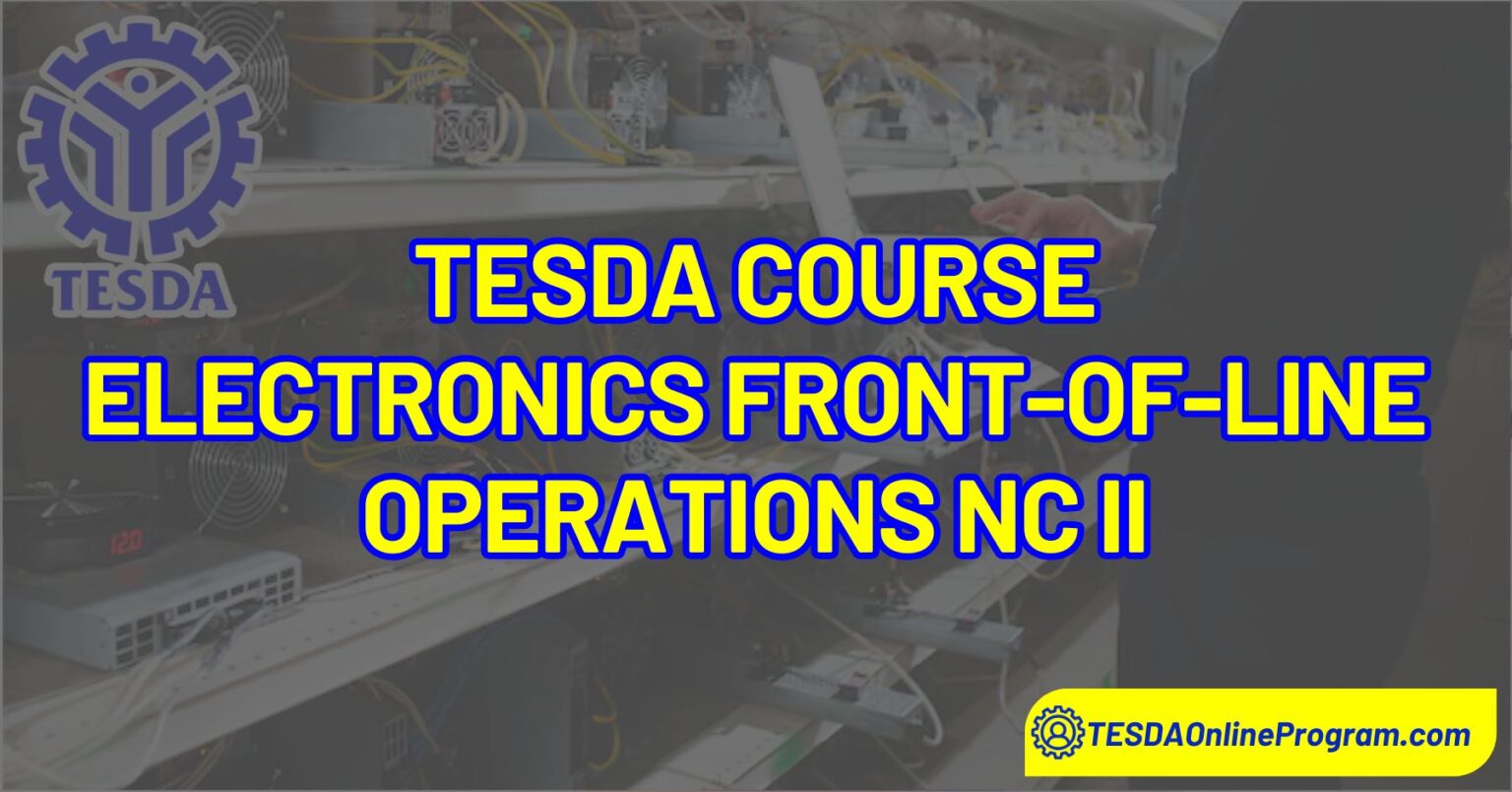 TESDA Online Program