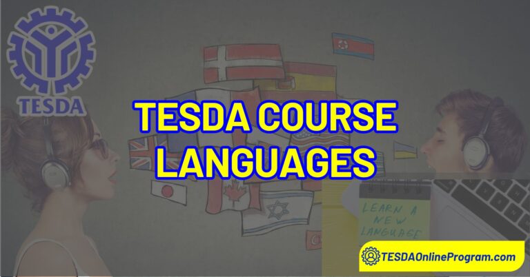 TESDA English Language Courses - TESDA Online Program
